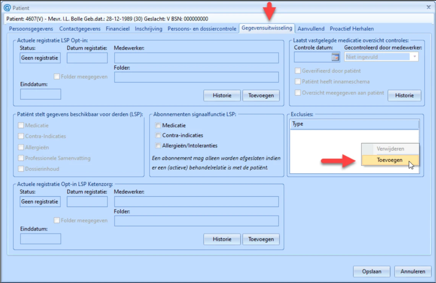 Extractie maken uit Promedico VDF – VIPLive Support
