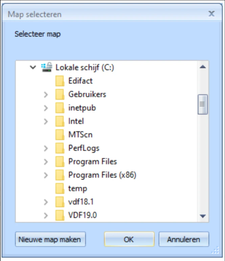 Extractie maken uit Promedico VDF – VIPLive Support